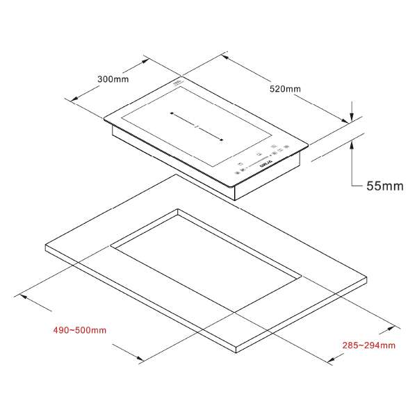 GERMANY 30 BLACK INDUCCIÓN – Drija
